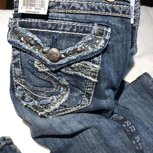 Silver Jeans | Jeans | Nwt Silver Jeans Suki Flap 7 | Poshmark
